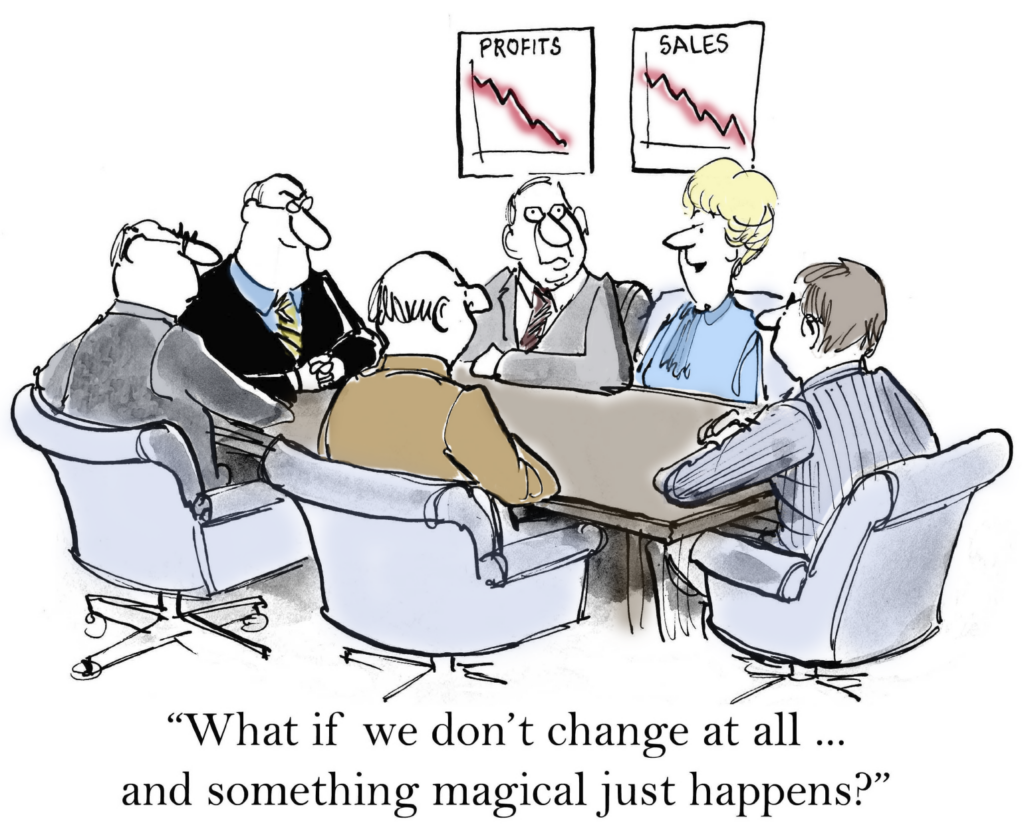 The strategic inflection point - Jürgen H. Thiel Strategy Change Growth